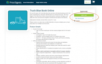 How to Purchase Subscriptions & Single Look-ups - Price Digests