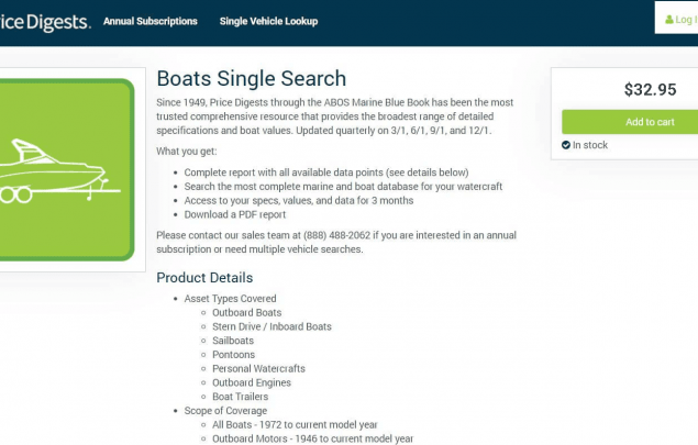 Boat Values: Find Out Your Boat's Worth | Price Digests